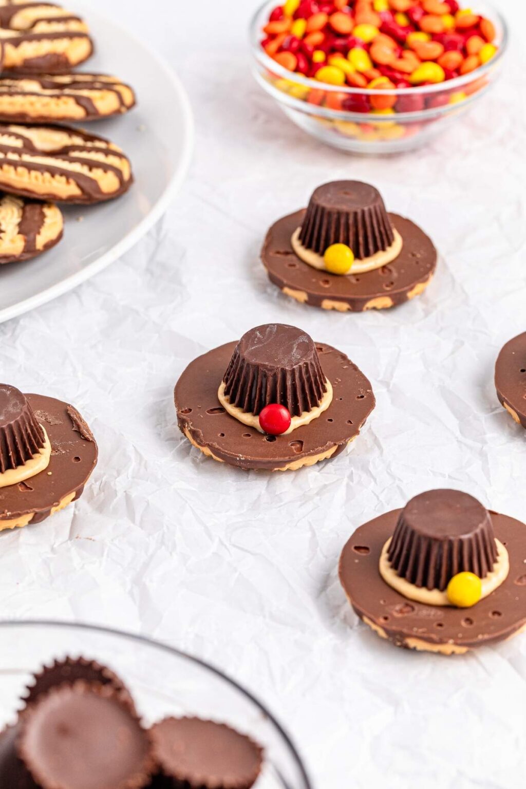 Pilgrim Hat Cookies - xoxoBella