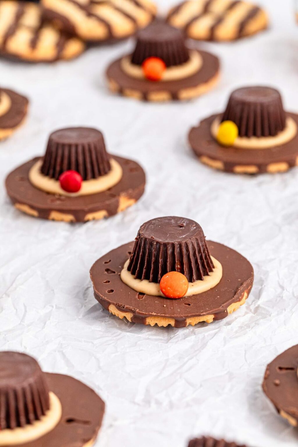 Pilgrim Hat Cookies - xoxoBella