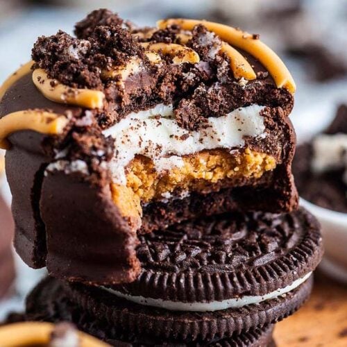 Reese's Stuffed Oreos - xoxoBella