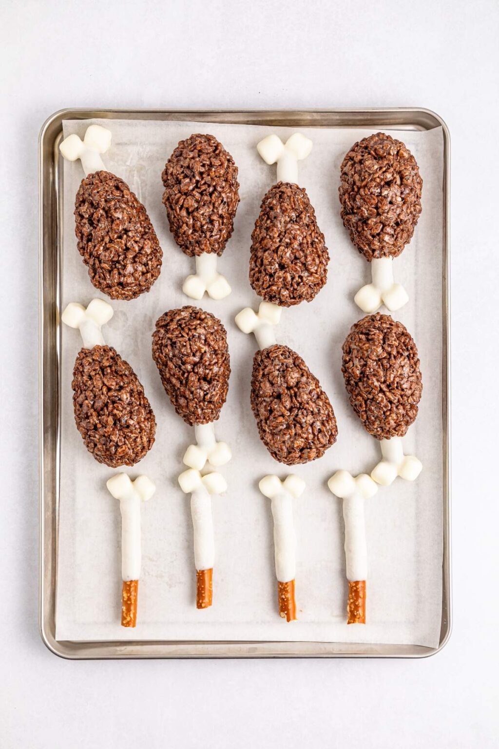 Rice Krispie Turkey Legs - xoxoBella