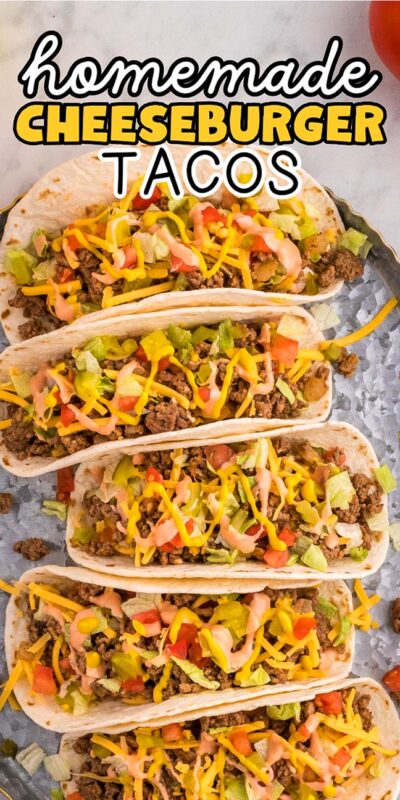Cheeseburger Tacos - xoxoBella