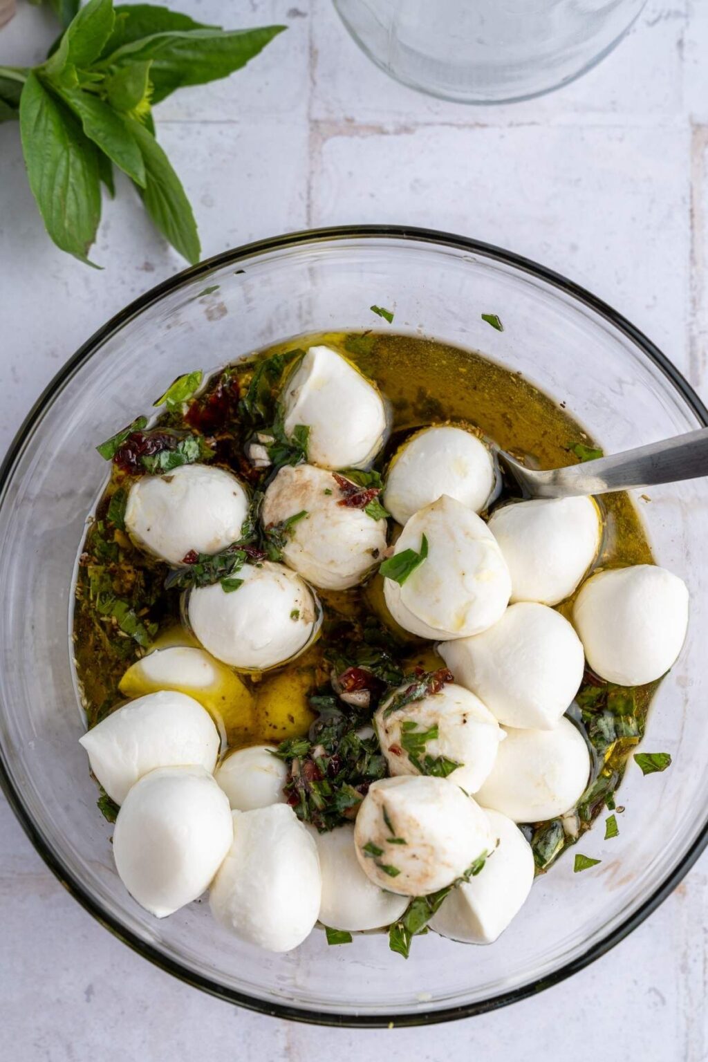 Marinated Mozzarella Balls - xoxoBella