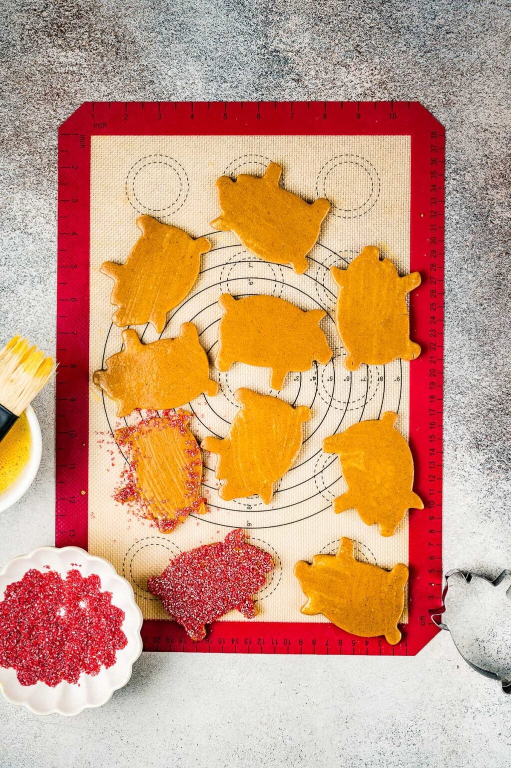 Marranitos - Mexican Gingerbread Pigs - xoxoBella