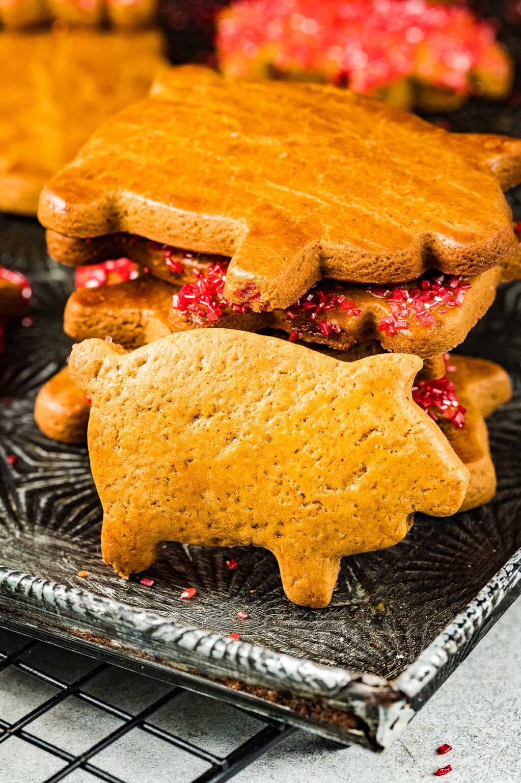 Marranitos - Mexican Gingerbread Pigs - xoxoBella