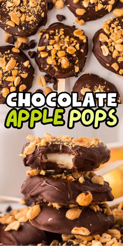 Chocolate Caramel Apple Pops - xoxoBella
