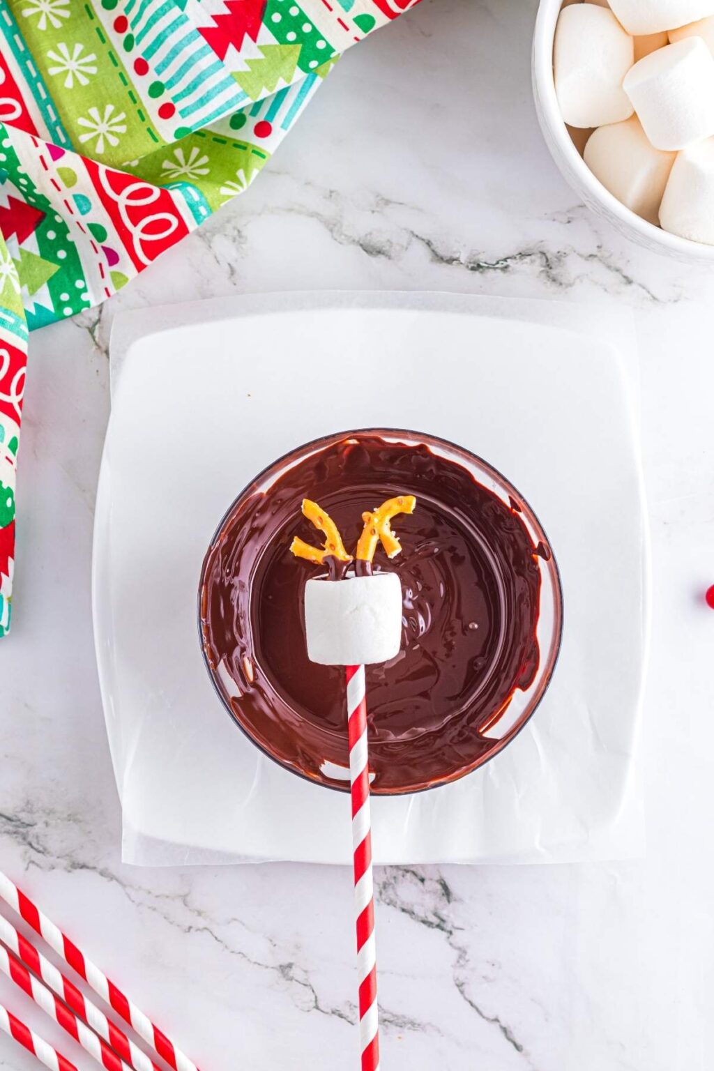 Christmas Marshmallow Pops - xoxoBella