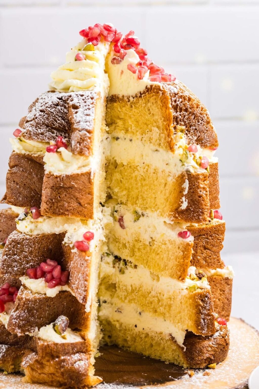 Pandoro Christmas Tree Cake - xoxoBella