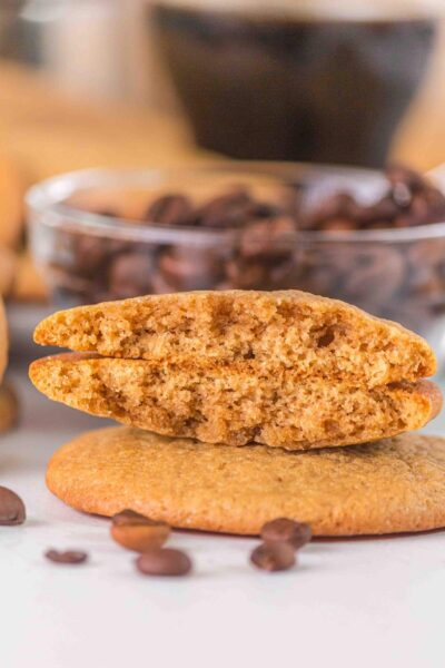Chewy Coffee Cookies - xoxoBella