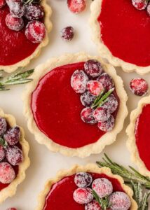 Cranberry Tartlets - xoxoBella