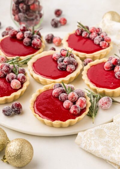 Cranberry Tartlets - xoxoBella