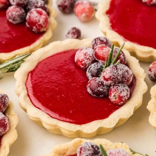 Cranberry Tartlets - xoxoBella
