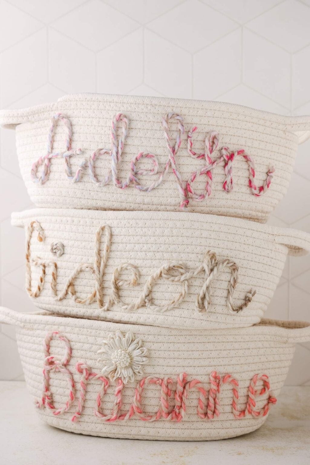 DIY Personalized Baskets - xoxoBella