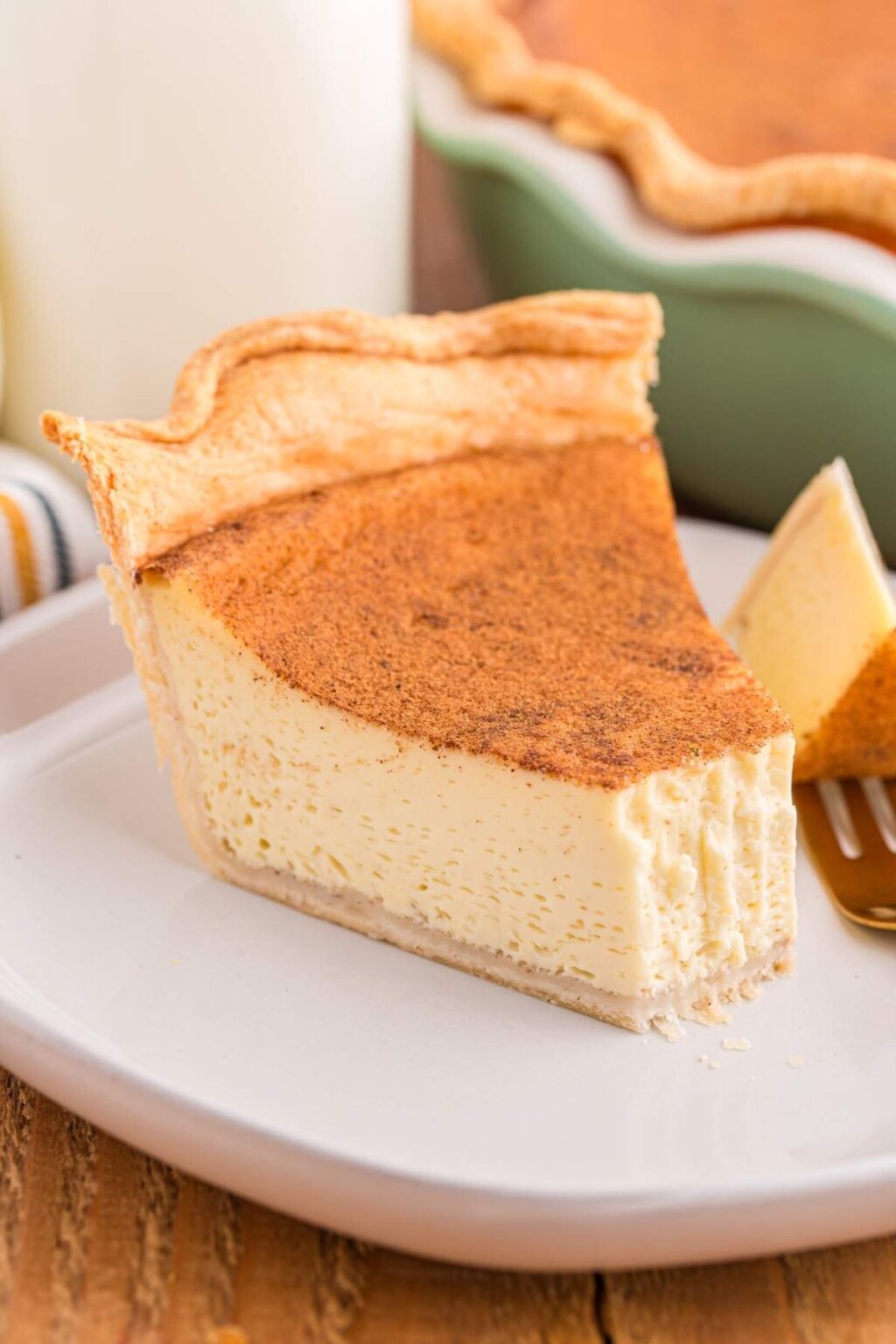 Egg Custard Pie - xoxoBella