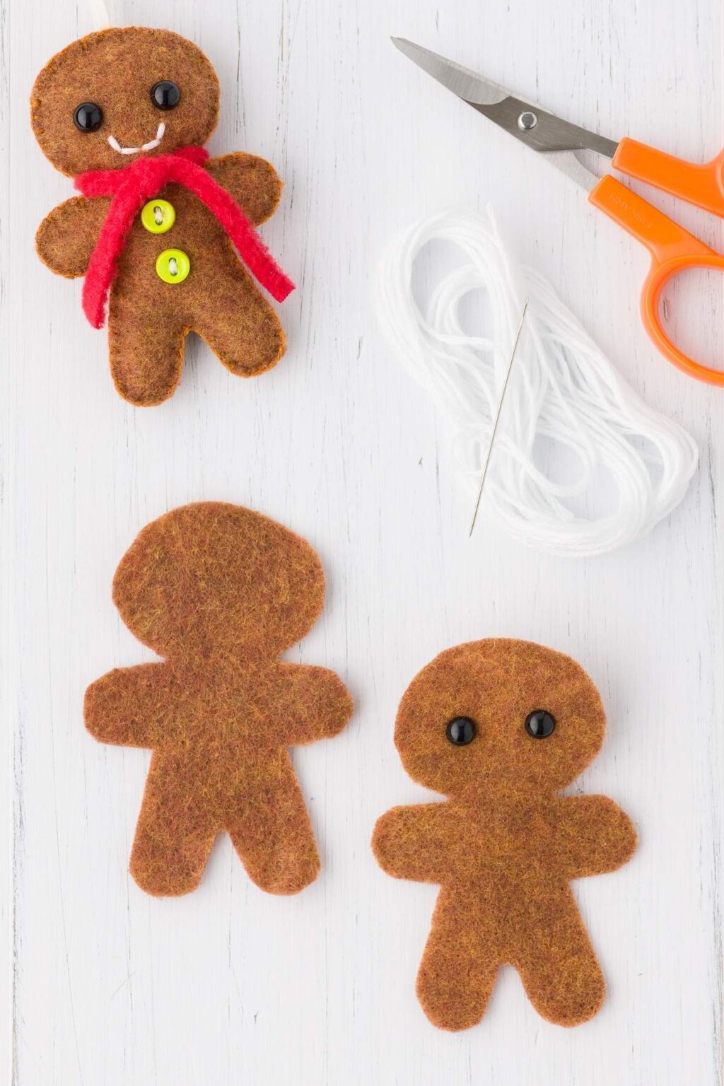 Felt Gingerbread Man Ornament - xoxoBella