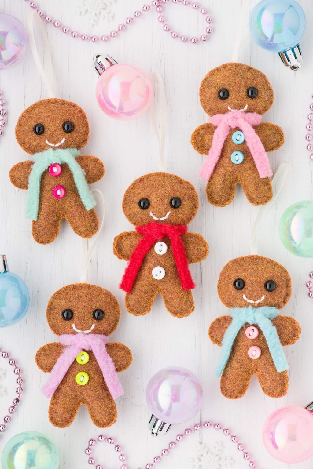 Felt Gingerbread Man Ornament - xoxoBella