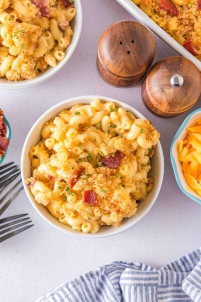Loaded Mac and Cheese - xoxoBella