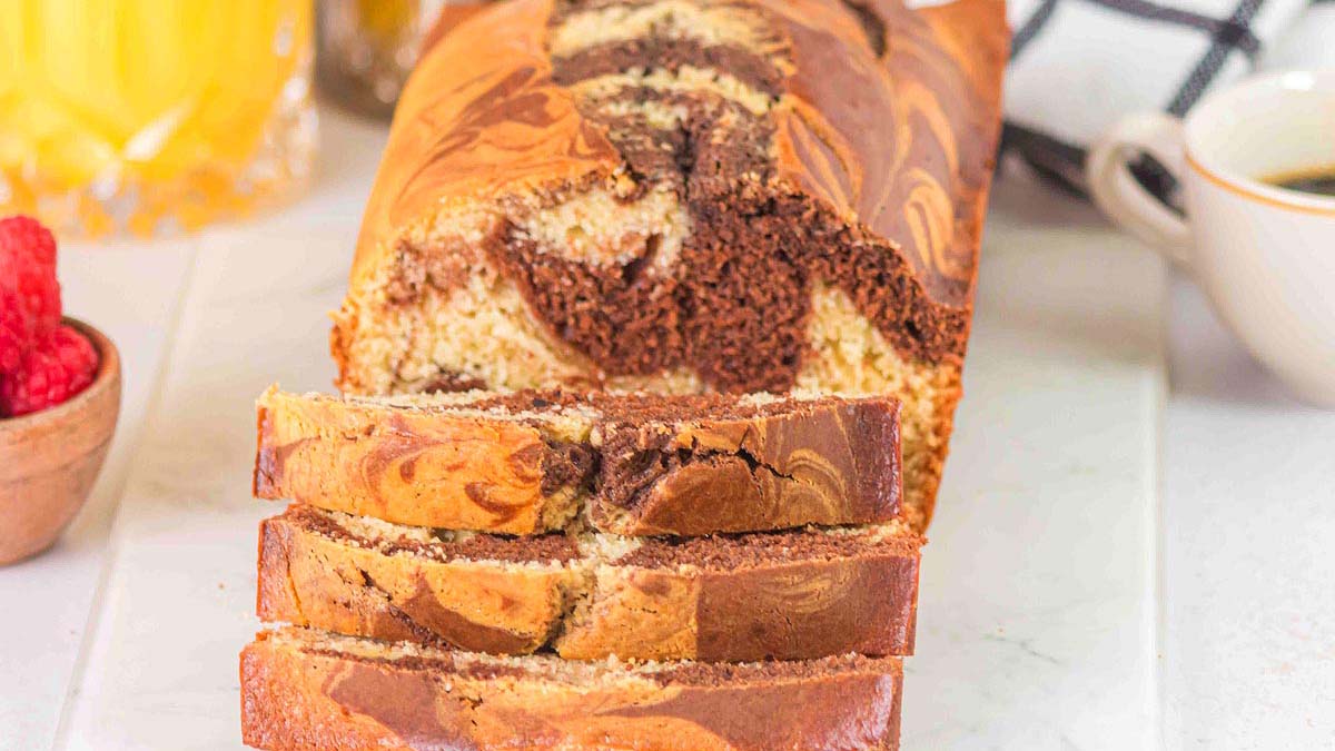 Marble Loaf Cake - xoxoBella