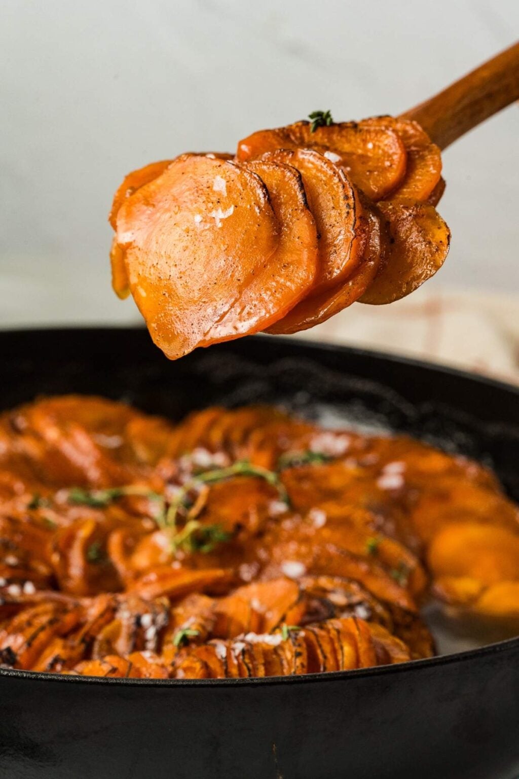 Orange Glazed Sweet Potatoes - xoxoBella