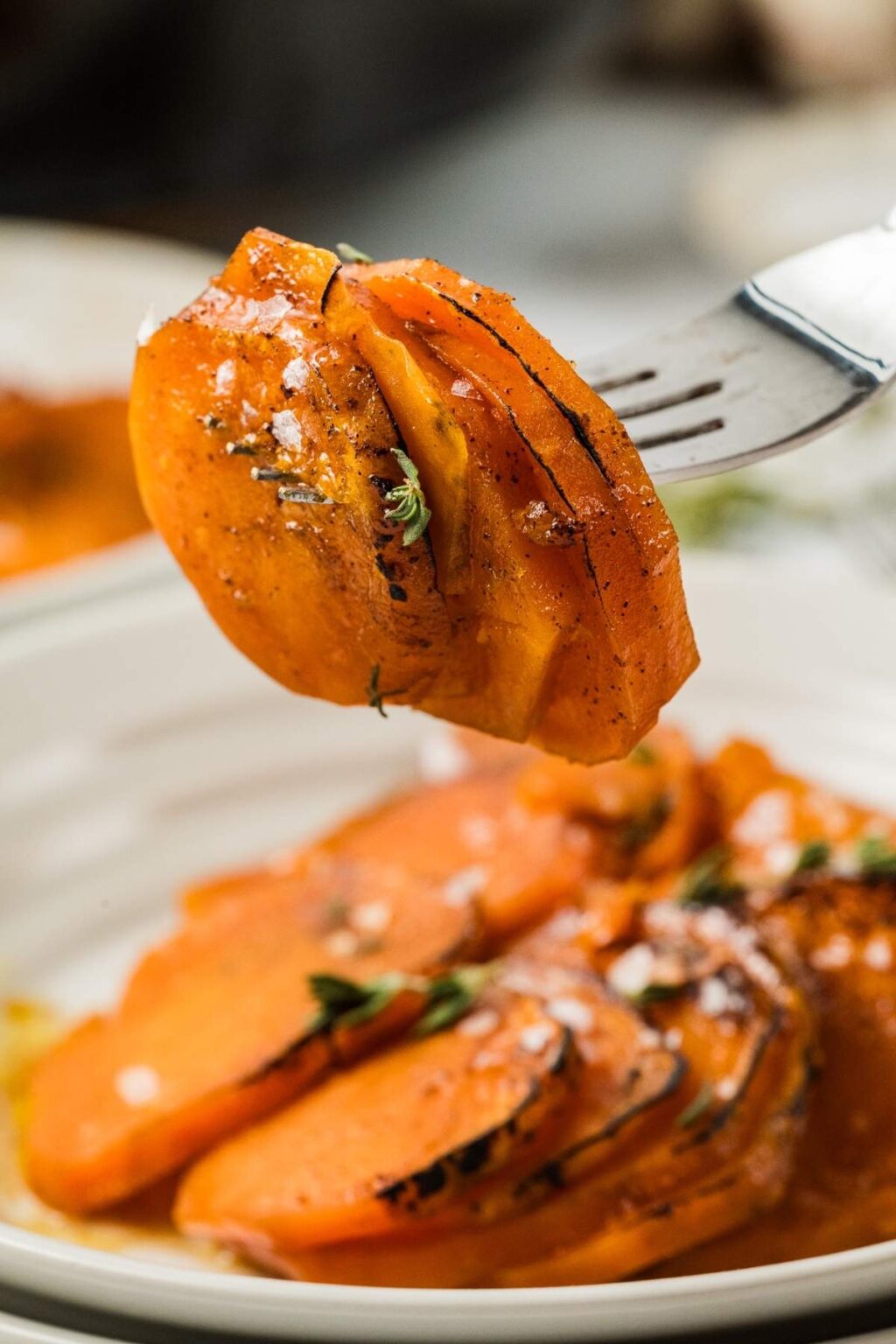 Orange Glazed Sweet Potatoes - xoxoBella