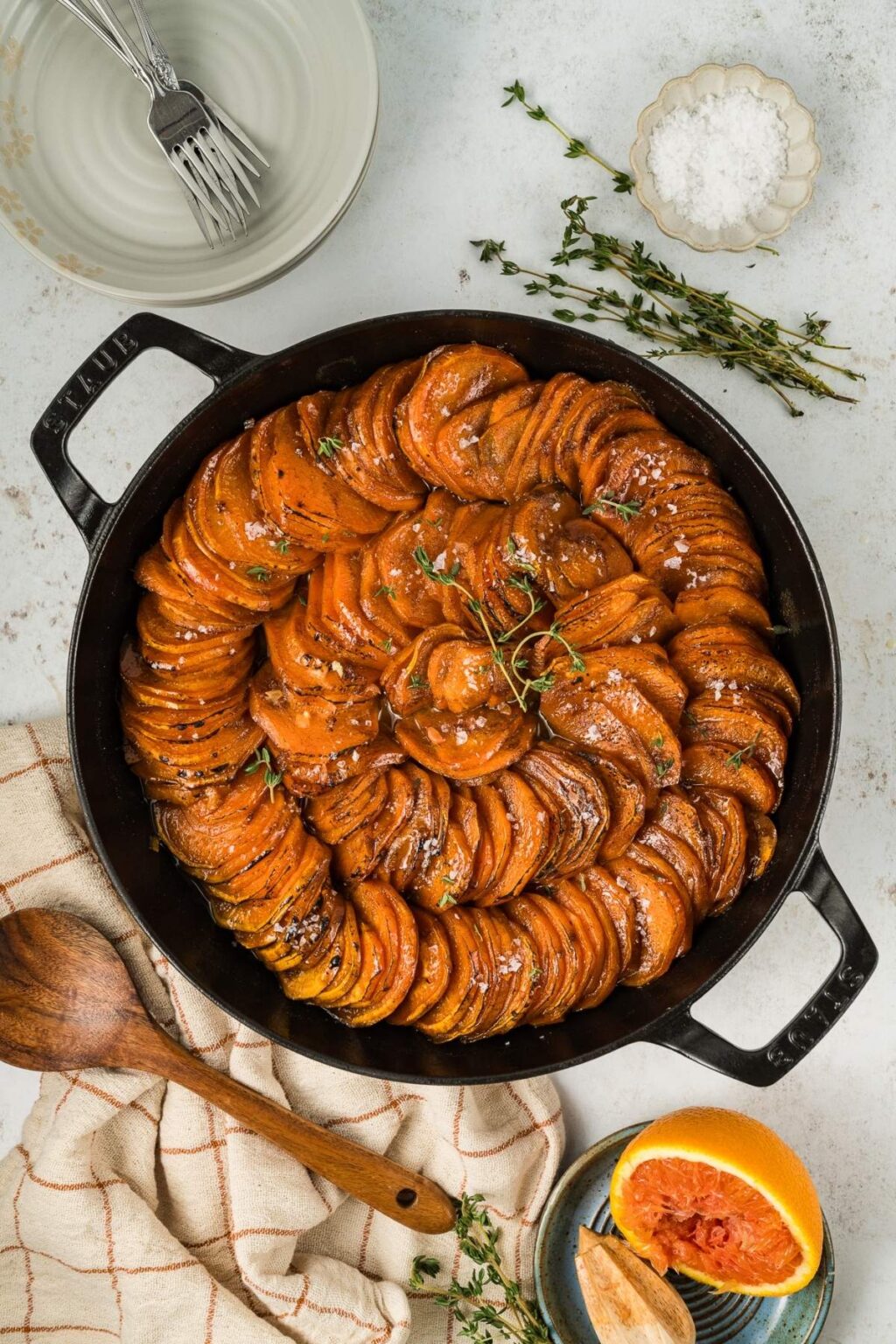 Orange Glazed Sweet Potatoes - xoxoBella