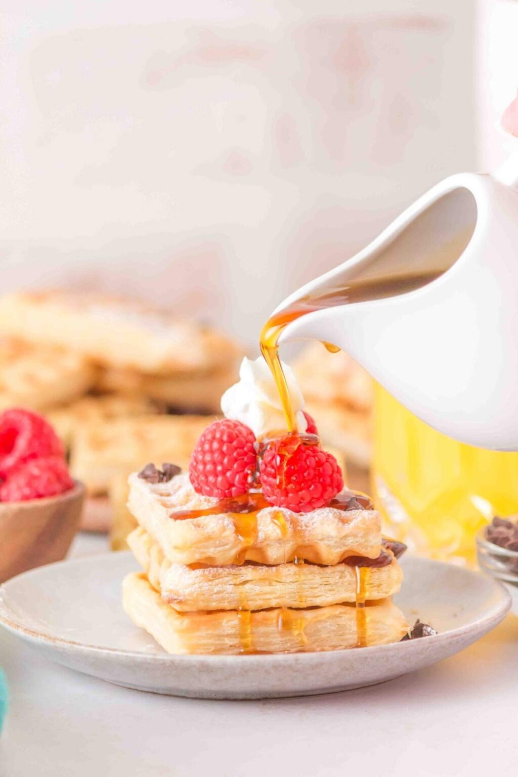 Puff Pastry Waffles - xoxoBella