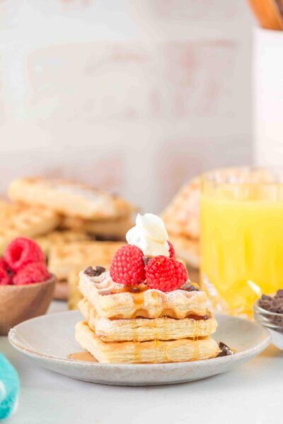 Puff Pastry Waffles - xoxoBella