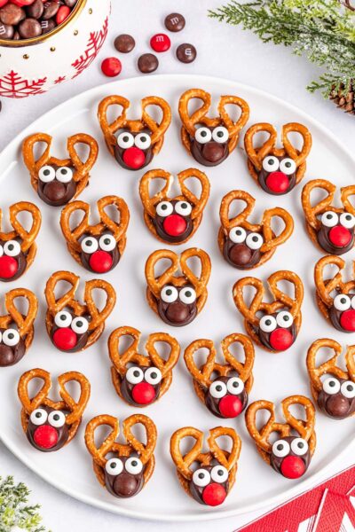 Reindeer Rolo Pretzels - xoxoBella