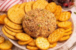 Cranberry Orange Cheese Ball - xoxoBella