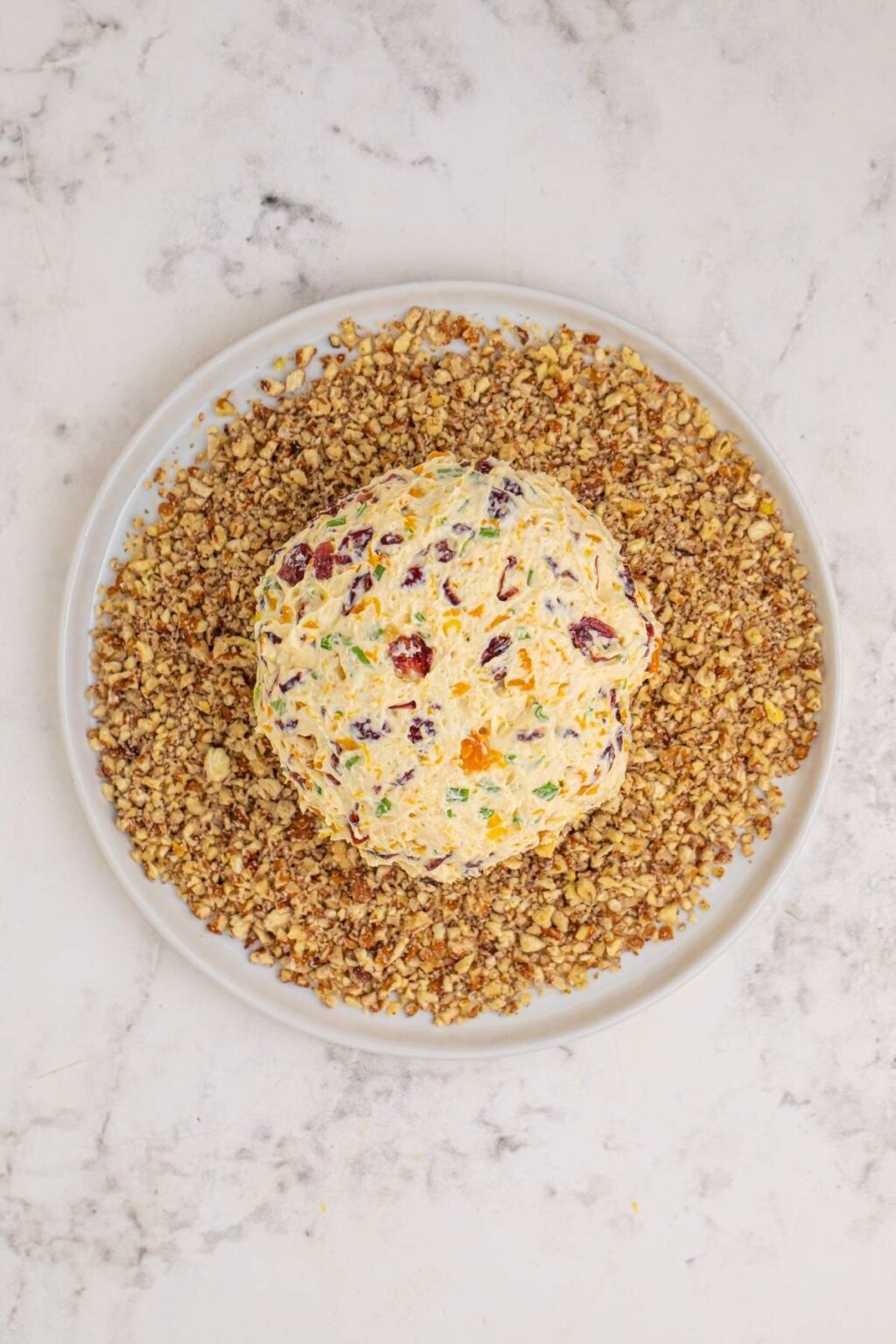 Cranberry Orange Cheese Ball - xoxoBella
