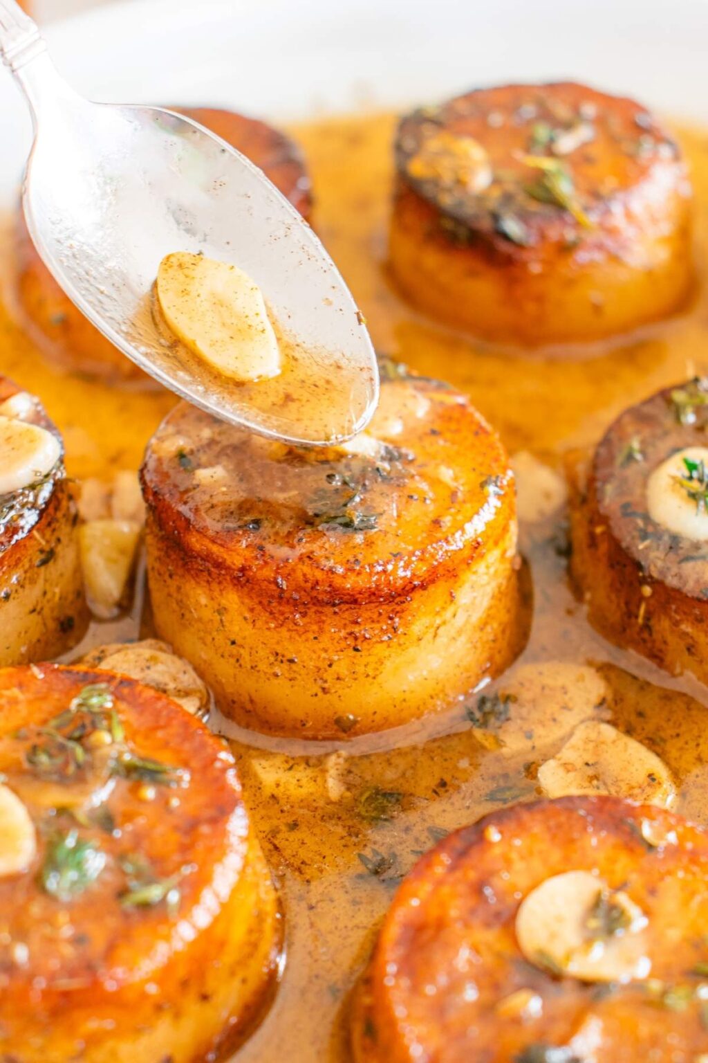Garlic Butter Fondant Potatoes - xoxoBella