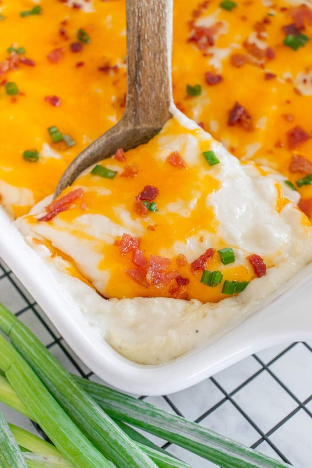 Loaded Mashed Potato Casserole - xoxoBella