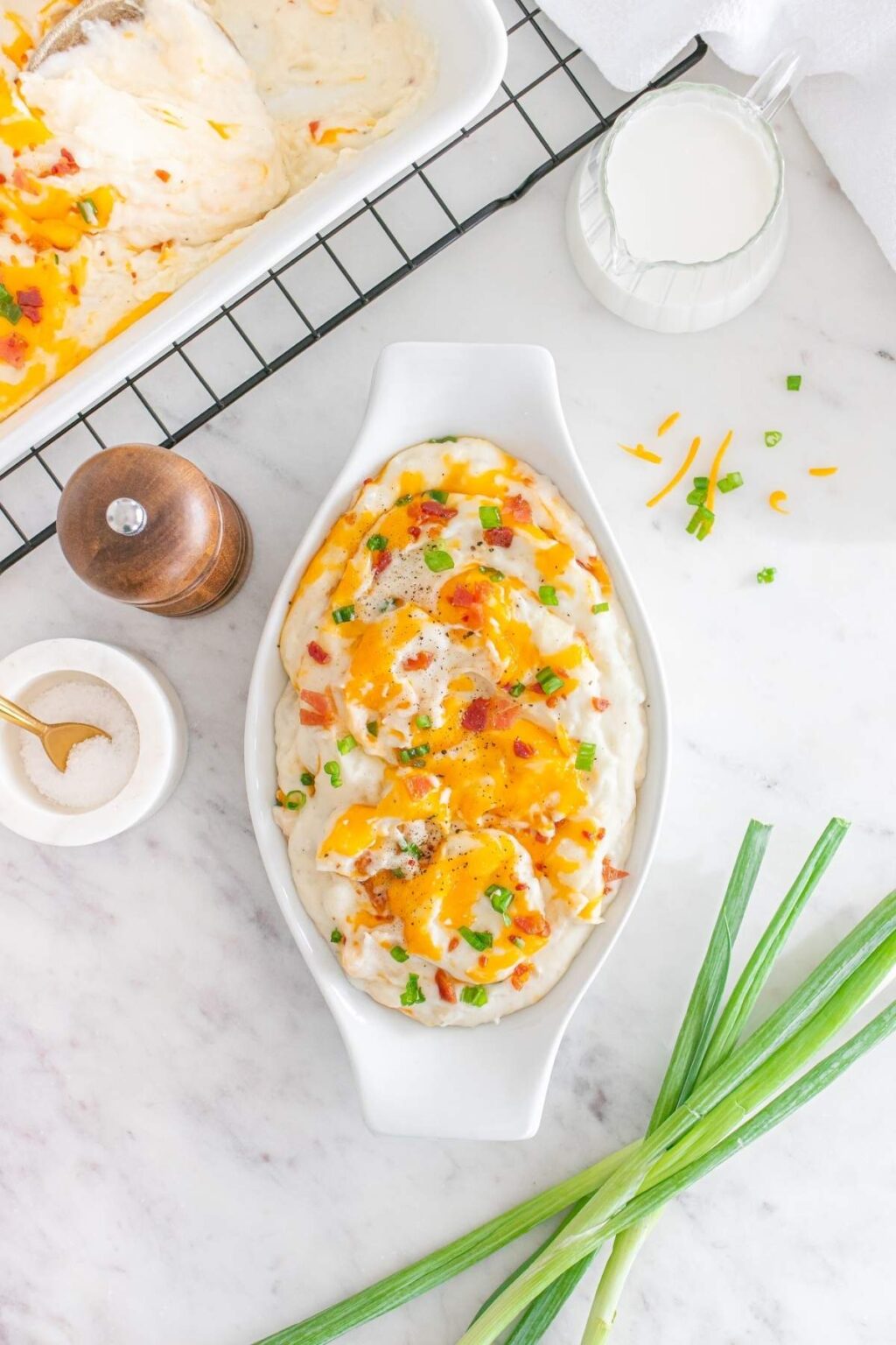 Loaded Mashed Potato Casserole - xoxoBella