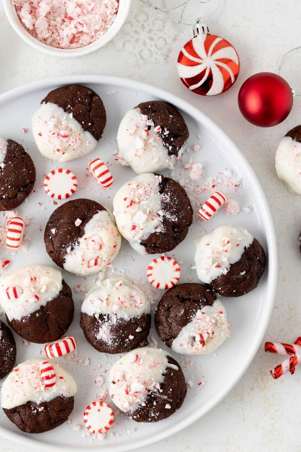 Peppermint Mocha Cookies - xoxoBella