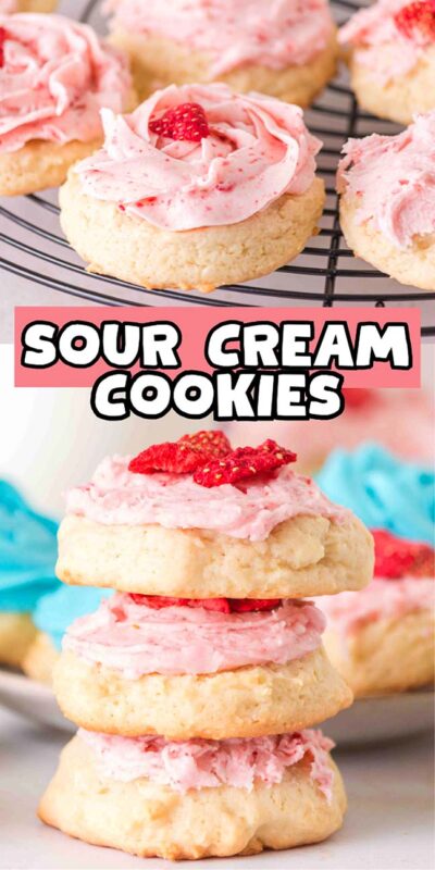 Sour Cream Cookies - xoxoBella