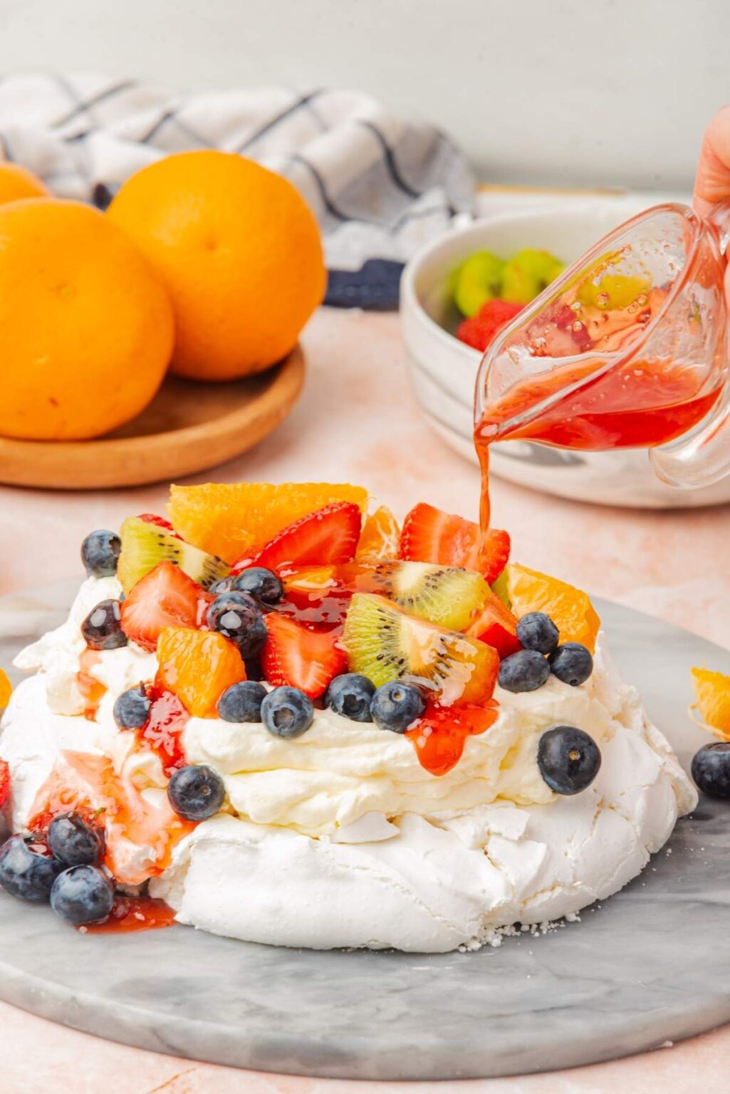 Air Fryer Pavlova - xoxoBella
