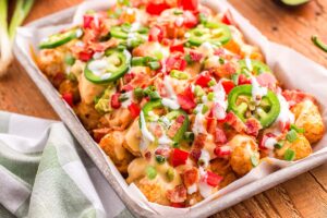 Totchos Loaded Tater Tot Nachos - xoxoBella