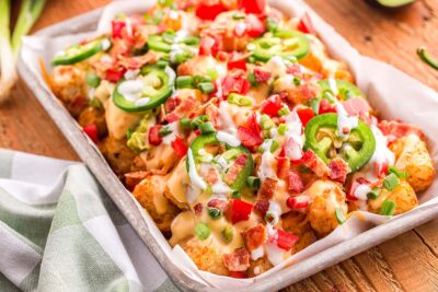 Totchos Loaded Tater Tot Nachos - xoxoBella