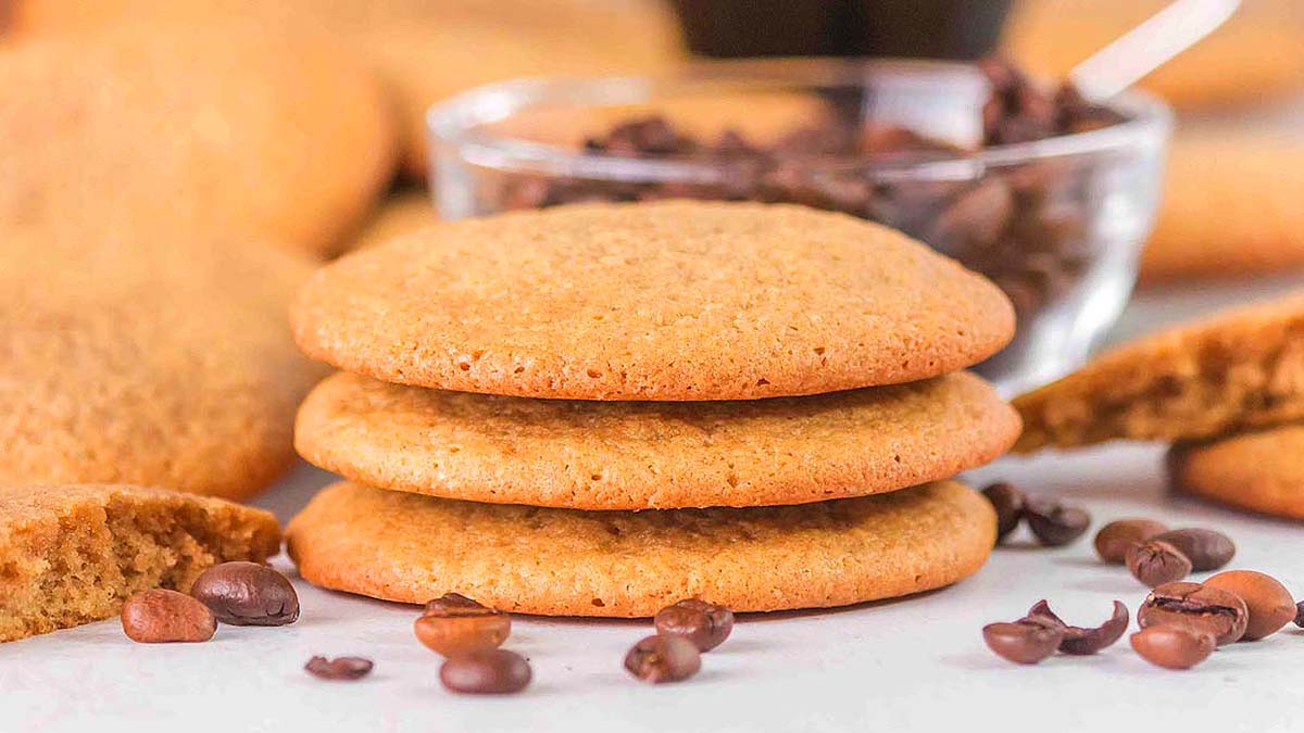Chewy Coffee Cookies - xoxoBella