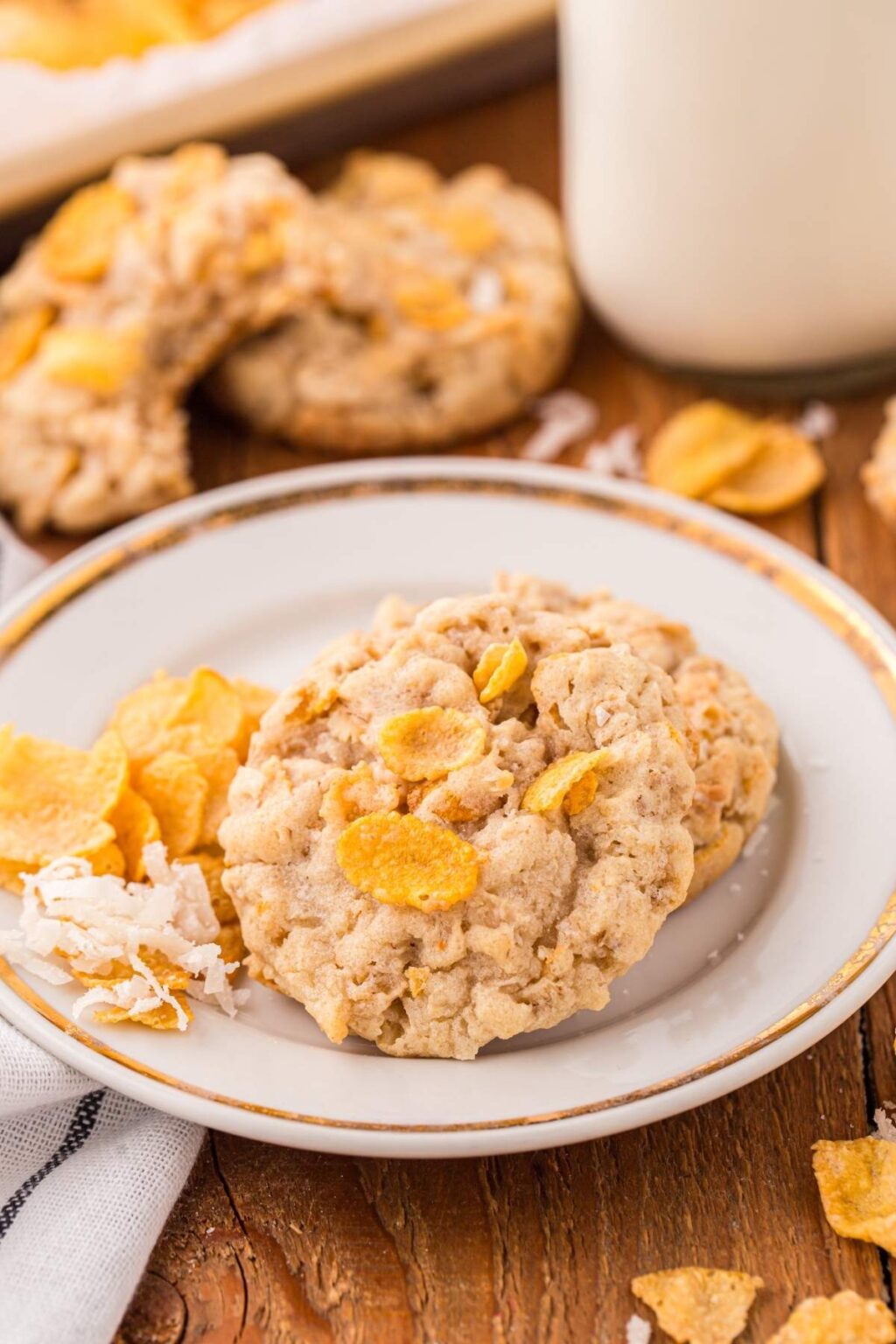 Cornflake Cookies - xoxoBella