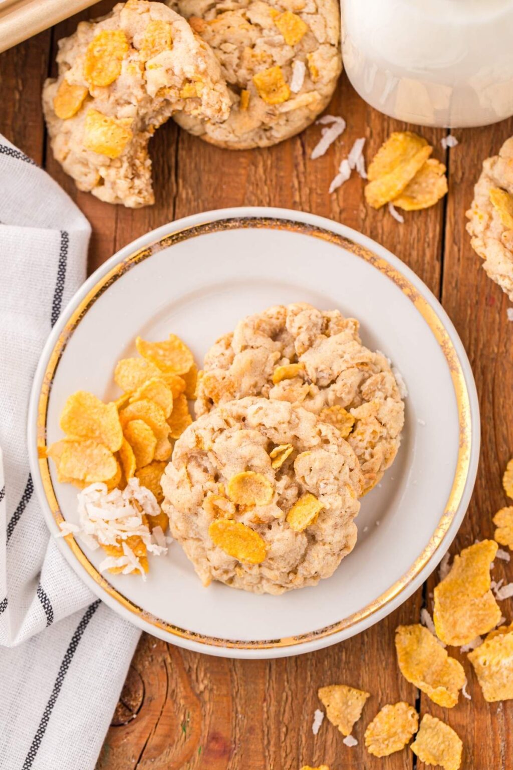 Cornflake Cookies - xoxoBella
