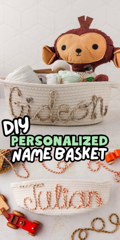 DIY Personalized Baskets - xoxoBella