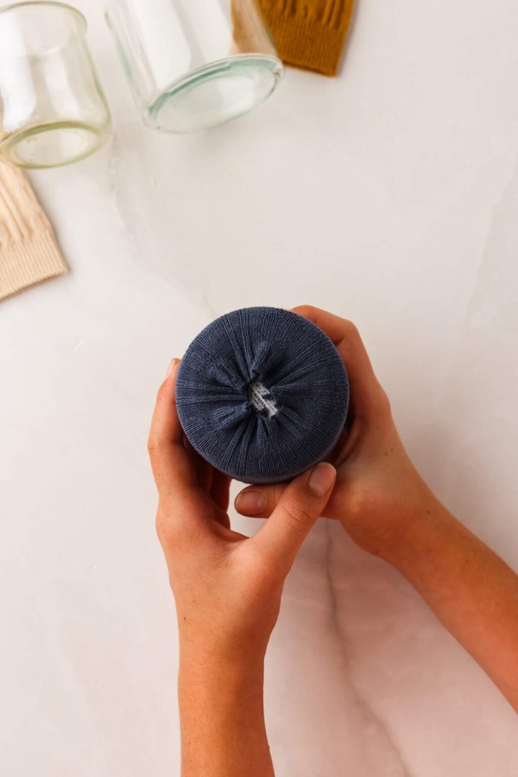 DIY Candle Sweater Cozy - xoxoBella