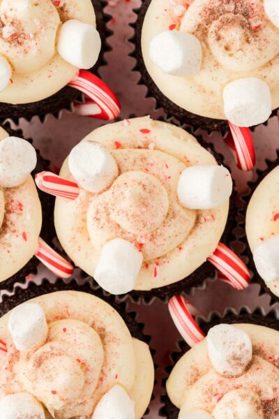 Hot Chocolate Cupcakes - xoxoBella
