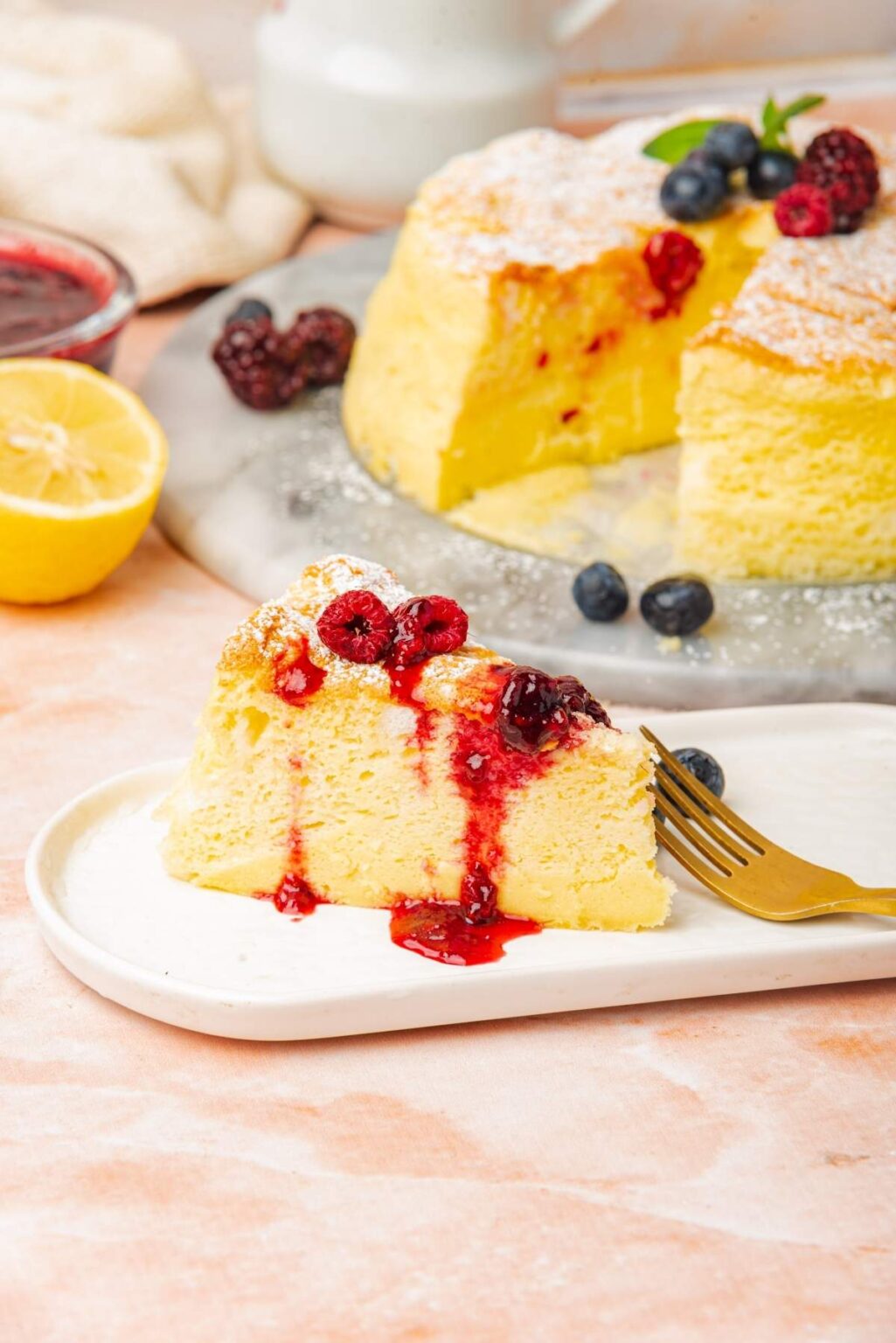 Jiggly Japanese Cheesecake - xoxoBella