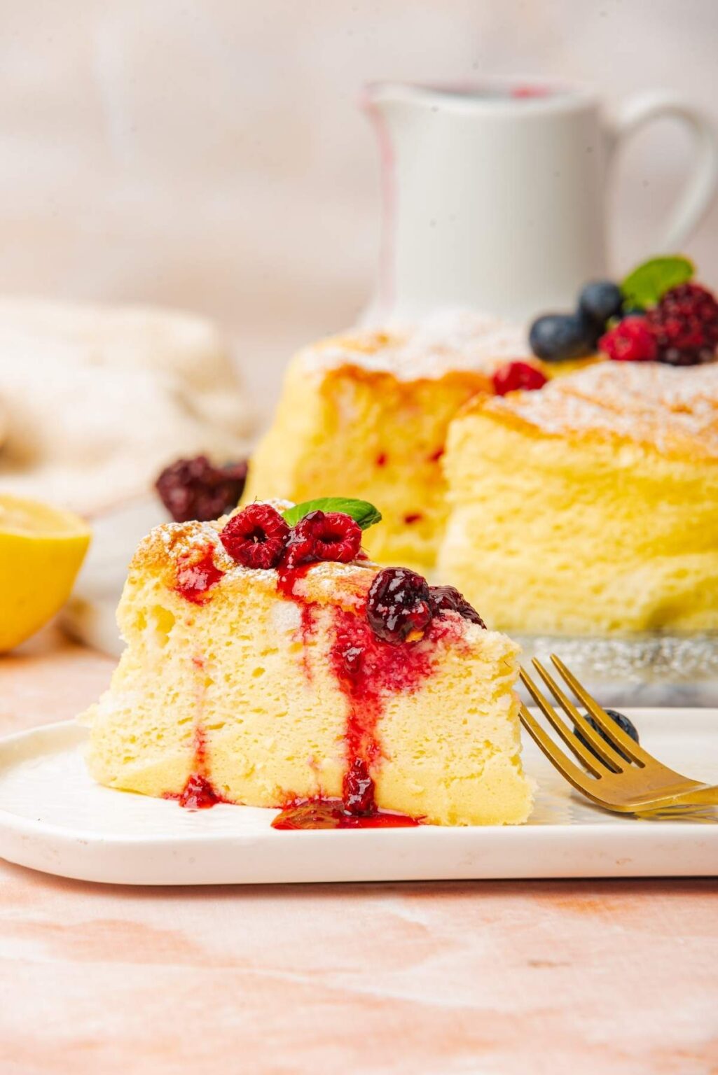 Jiggly Japanese Cheesecake - xoxoBella