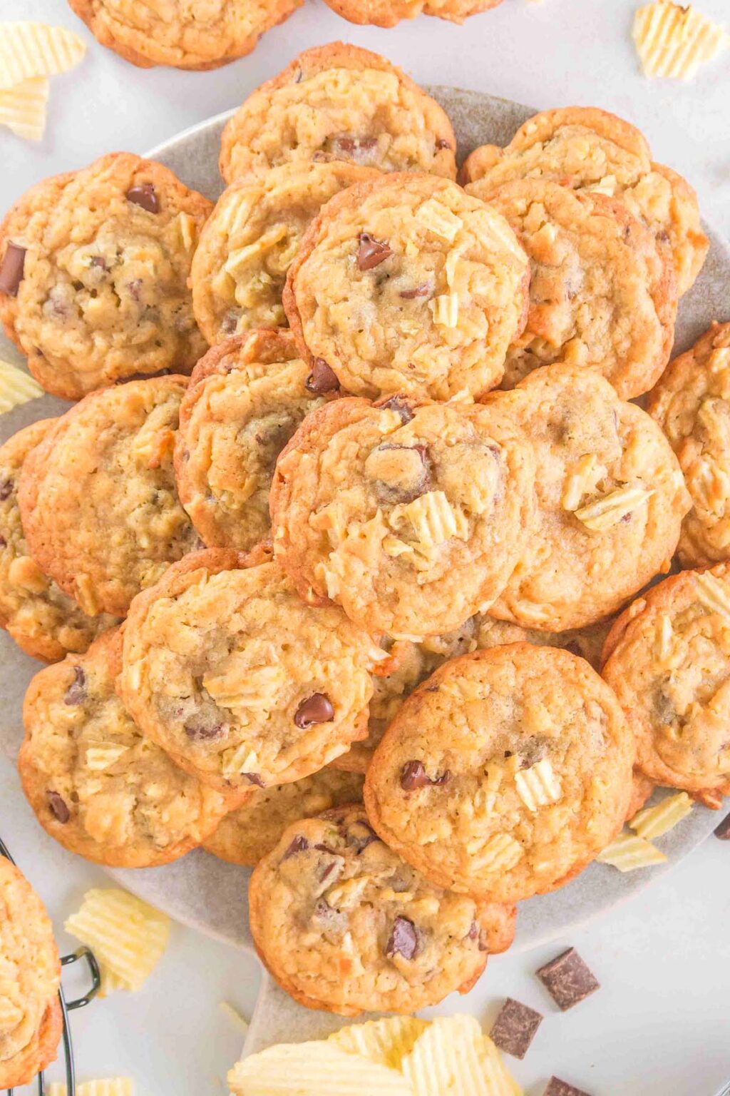 Potato Chip Cookies - xoxoBella