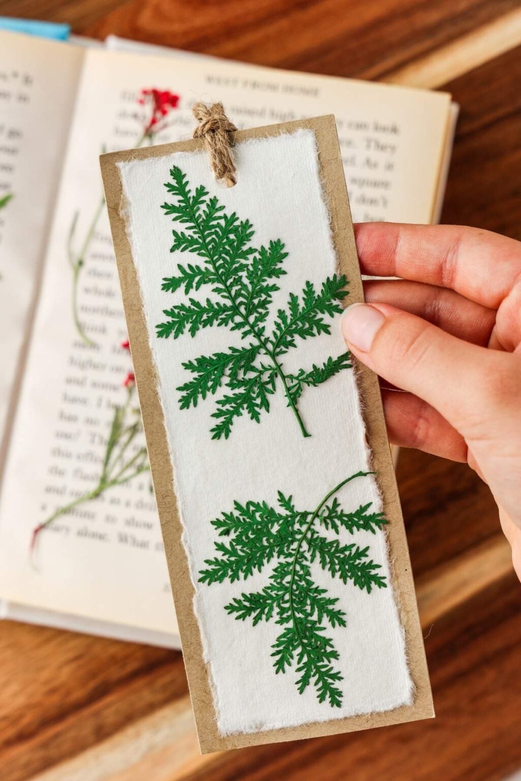 Pressed Flower Bookmark DIY - xoxoBella