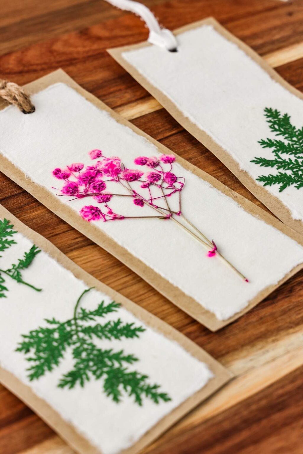 Pressed Flower Bookmark DIY - xoxoBella