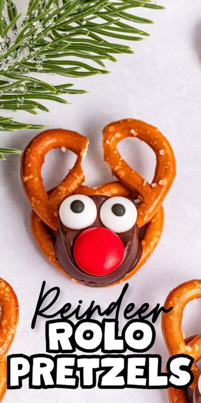 Reindeer Rolo Pretzels - xoxoBella