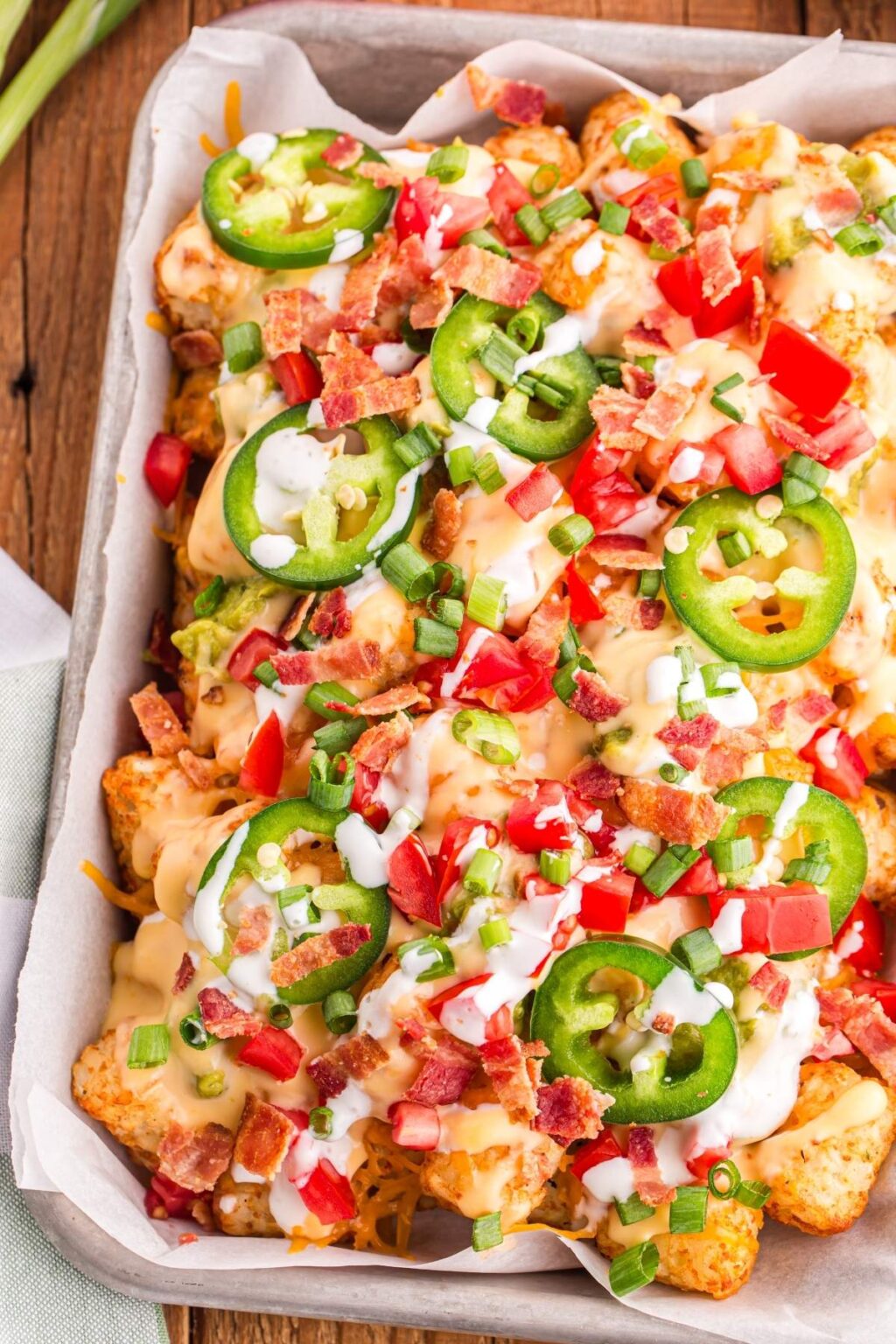 Totchos Loaded Tater Tot Nachos - xoxoBella